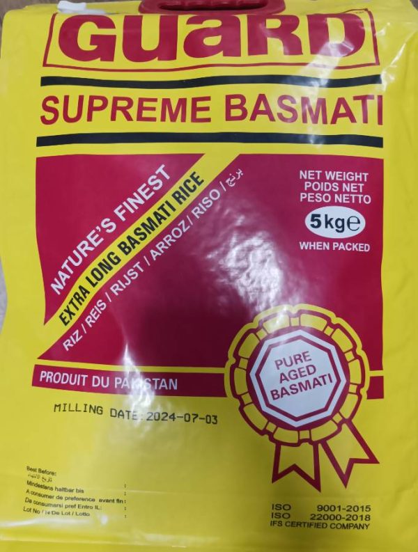 Pakistani Basmati Rice 5kg pkt – Fusion Mart